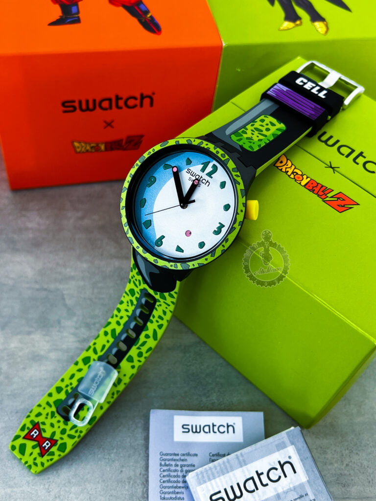 Reloj Swatch X Dragon Ball Z (SB01Z401) Cell Por Swatch | Atumano