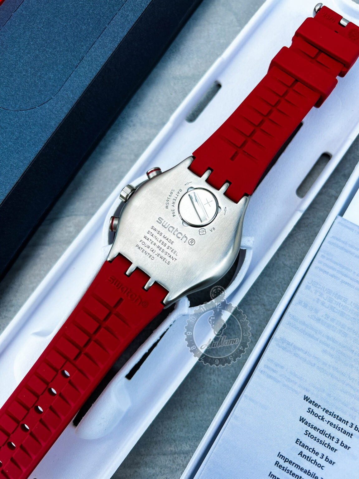 Reloj Swatch (YVS524) Crimson Carbonic Red | Atumano