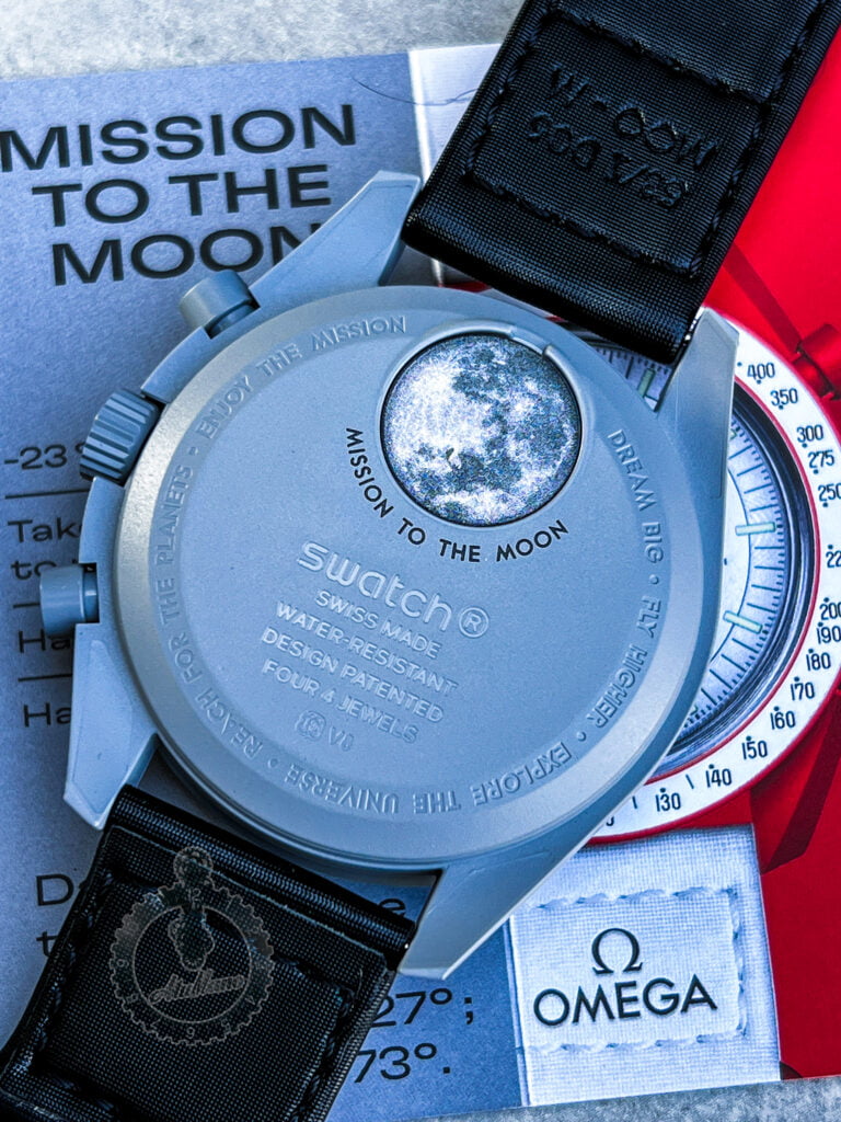 Reloj Swatch X Omega (SO33M100) MoonSwatch Mission To The Moon | Atumano
