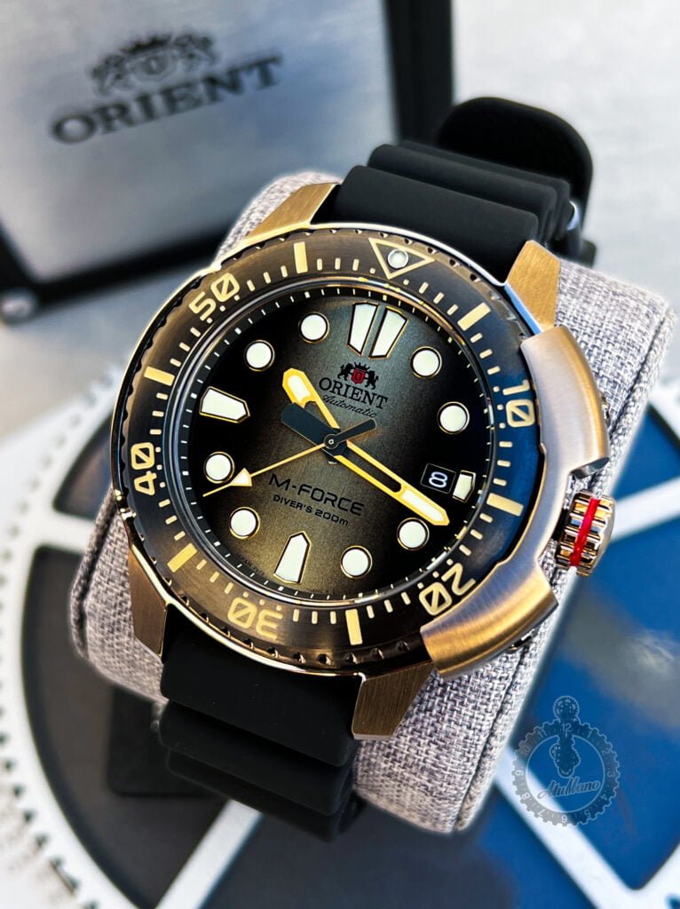 Reloj Orient Automatico (RA-AC0L05G00B) M Force Diver Edicion Limitada ...