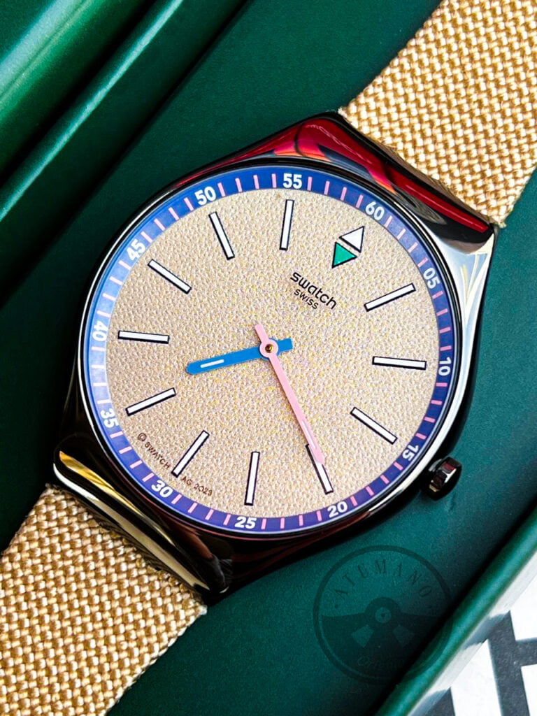 Reloj Swatch (SYXM100) Power Of Nature Sunbaked Sandstone | Atumano