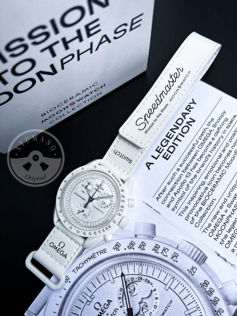 Reloj Swatch X Omega (SO33W700) MoonSwatch Mission To The MoonPhase ...