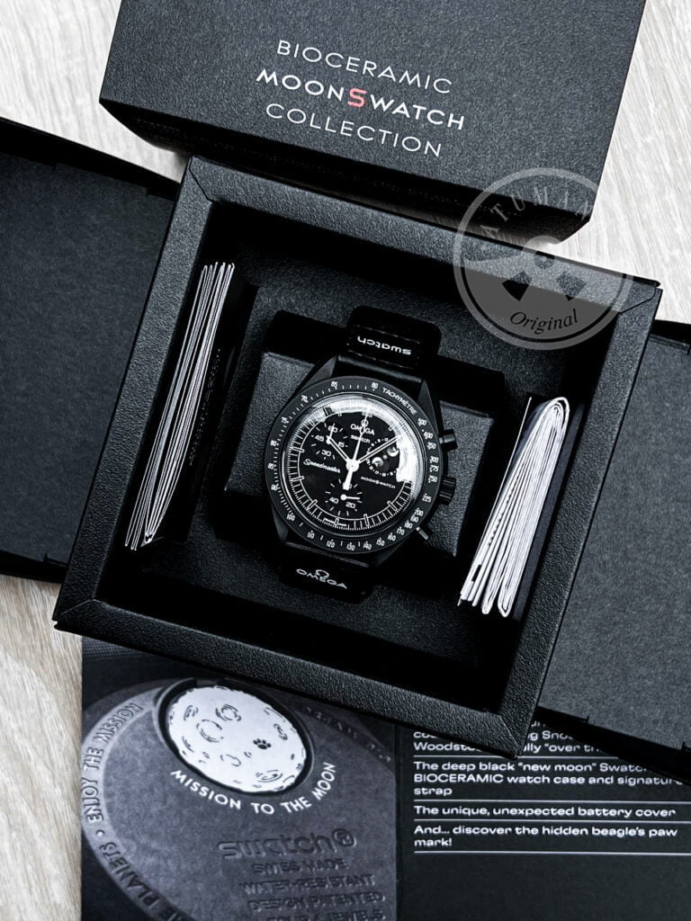 Reloj Swatch X Omega (SO33B700) MoonSwatch Mission To The MoonPhase ...