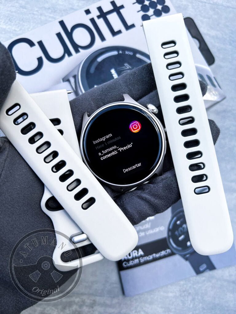 Reloj Smartwatch (Cubitt) Aura Wolf Grey | Atumano
