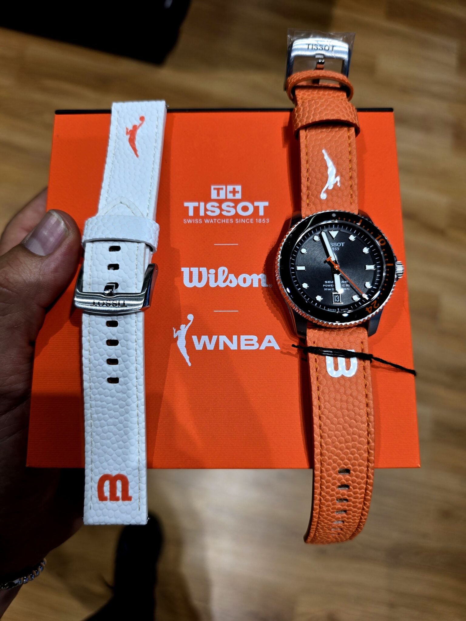 Reloj Tissot Seastar WILSON WNBA T120.807.17.051.00 POWERMATIC 80 | Atumano